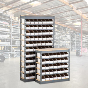 Corrugated Storage Shelf Bins & Shelving from Action Wholesale